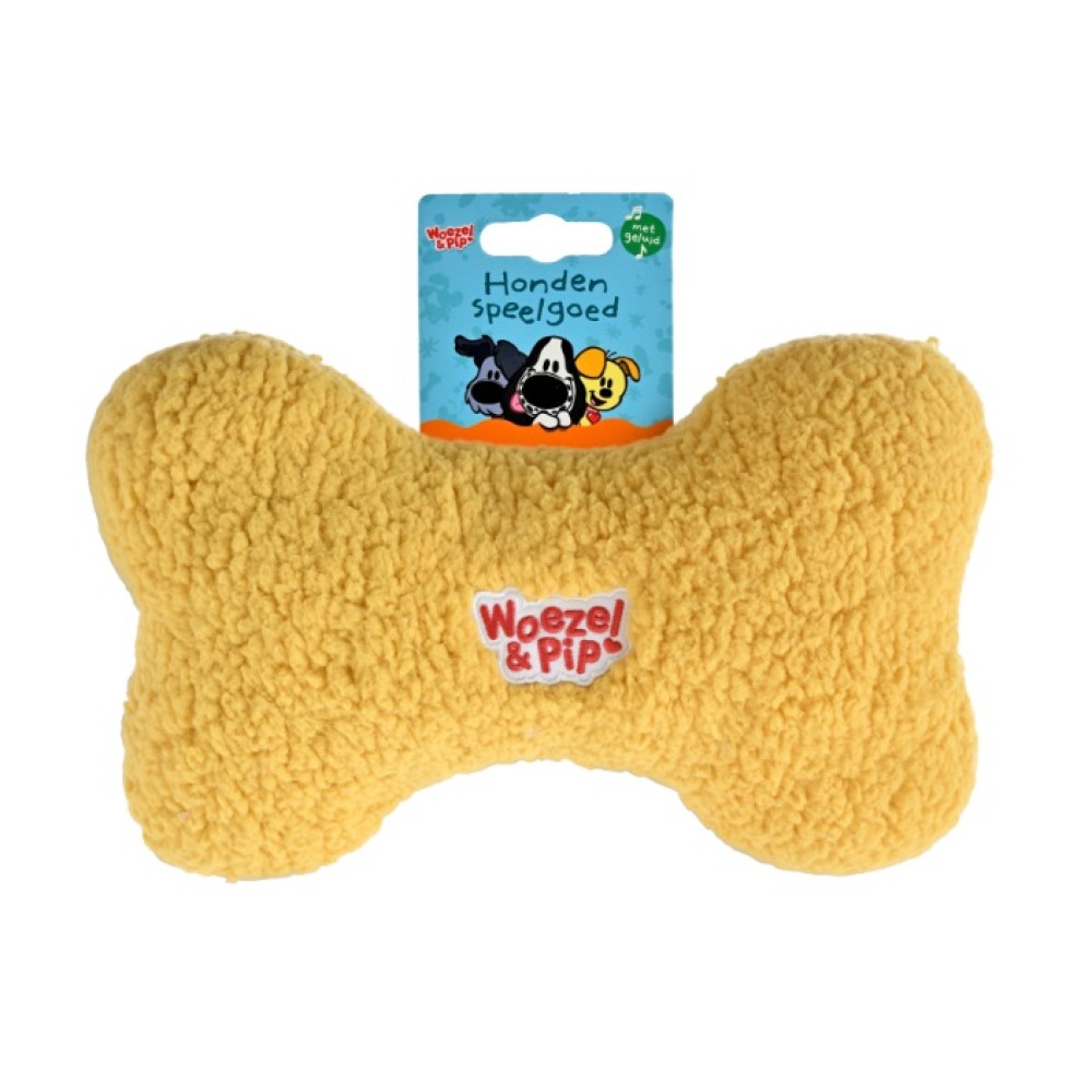 Woezel en Pip Pluche Bot met Piep - Bruin - 044 1021